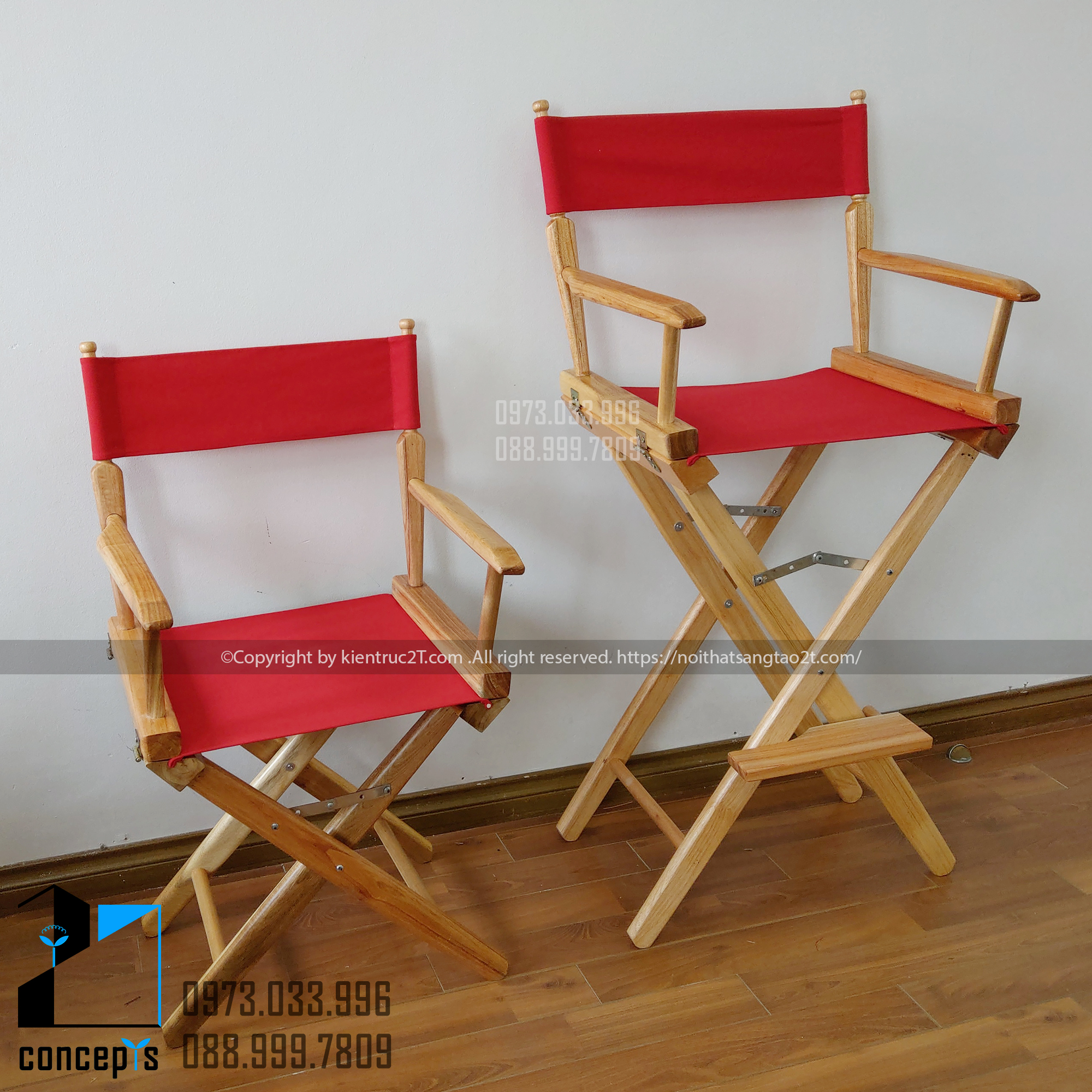 [HÀNG XUẤT] Ghế Đạo Diễn Dùng Làm Phim, Trang Điểm Giá 2021